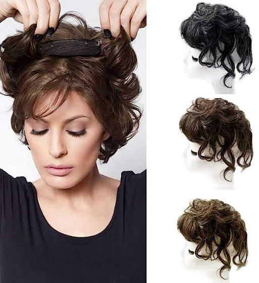 The Perfect Hair Topper for Short Hair